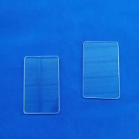 China Punching Clear Quartz Glass Plate High Transmission Protect Transparent For UV Light for sale