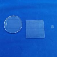 China Transparent Clear Quartz Disc Sight Glass Sheet High Temperature Resistance for sale