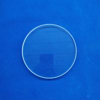 China High Transmittance Window Lens Quartz Glass Disc for sale