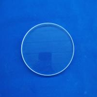 China Punching Clear Quartz Glass Plate High Transmission Protect Transparent For UV Light for sale