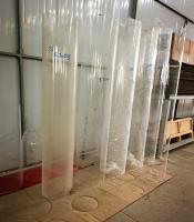 China Transparent High Transmittance Quartz Glass Tube with Good Electrical Insulation and Corrosion Resistance for sale