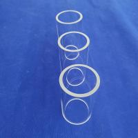 China Corrosion Resistant UV Lamp Quartz Sleeve with Good Electrical Insulation and High Light Transmittance for Germicidal Lamps for sale