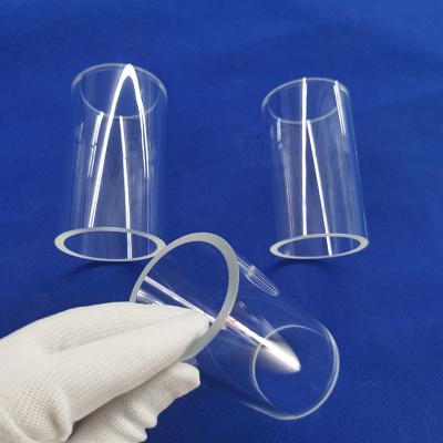 China Corrosion Resistant UV Lamp Quartz Sleeve with Good Electrical Insulation and High Light Transmittance for Germicidal Lamps for sale