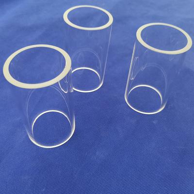China High Transmittance Heat Resistant Quartz Glass Tube with Good Electrical Insulation for Semiconductor Applications for sale