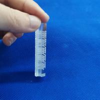 China High Transmittance Quartz Glass Rod Laser Drilling Semiconductor With Holing for sale