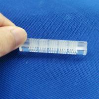 China High Transmittance Quartz Glass Rod Laser Drilling Semiconductor With Holing for sale