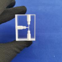 China Transparent Thick Quartz Glass Plate Flat Sheet High Temperature For Injection Molding for sale