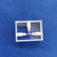 China Transparent Thick Quartz Glass Plate Flat Sheet High Temperature For Injection Molding for sale
