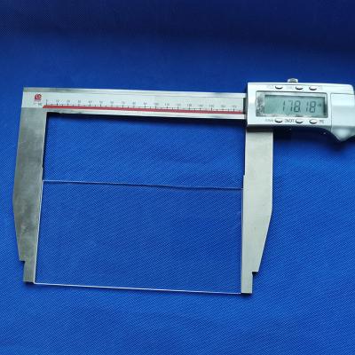 China Heat Resistance Quartz Sight Glass Plate High Transmission Transparent For UV Light for sale