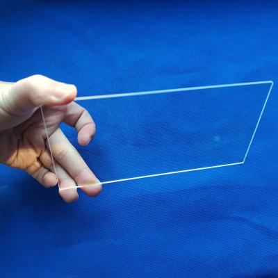 China Customized Transparent Uv Quartz Glass Plate For Viewport Glass 100mm for sale