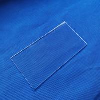 China High Transmittance Quartz Glass Plate Transparent Cutting For UV Light for sale