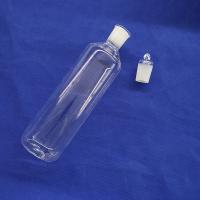 China Mouth Cylinder Quartz Reagent Bottle With Lid For Frozen Liquid Amber for sale
