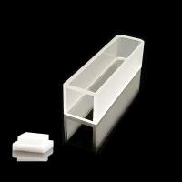 China Transparent UV Quartz Cuvettes For Spectrometer Spectral Range : 190-2500 for sale