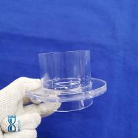 China Fused Silica Quartz Glass Flange Ring Sio2 Translucent Frosted for sale