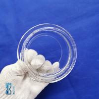 China Fused Silica Quartz Glass Flange Ring Sio2 Translucent Frosted for sale