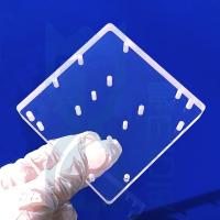 China Custom Lase Cut Rvarious Sizes High Purty Quartz Sheets for sale