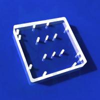 China Uv Optical Quartz Glass Crystal Plate Transparent Thin 100mm for sale