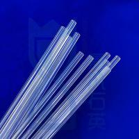 China Transparent Heat Resistant Silica Quartz Glass Tube Large Diameter Morse 6.5 for sale