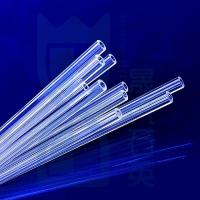 China Transparent Heat Resistant Silica Quartz Glass Tube Large Diameter Morse 6.5 for sale