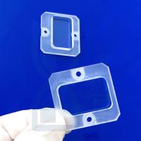 China Opaque Wafer Fused Quartz Plate With Hole High Density 100mm for sale