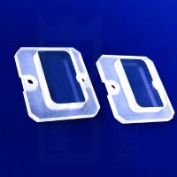China Opaque Wafer Fused Quartz Plate With Hole High Density 100mm for sale