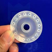 China High Quality Polished Quartz Glass Tube Quartz Tube With Flange End for sale