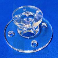 China High Quality Polished Quartz Glass Tube Quartz Tube With Flange End for sale
