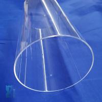 China Factory Custom Large Diameter Quartz Glass Tube High Temperature and Corrosion Resistant for Industrial Applications for sale