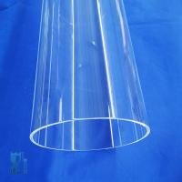China Factory Custom Large Diameter Quartz Glass Tube High Temperature and Corrosion Resistant for Industrial Applications for sale