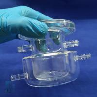 China OEM/ODM Capability High Purity Clear Quartz Tube With Flange For Laboratory Vacuum Furnace ISO 9001 for sale