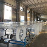 China Manufacture Large Diameter High Temperature Resistant Corrosion Resistant Quartz Glass Tube for sale