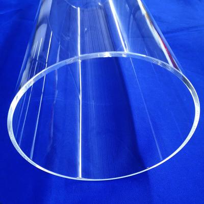 China Wholesale Customized Transparent Quartz Glass Pipe For Tube Furnace for sale