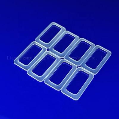 China High Temperature Resistant Optical Window Panel Quartz Step Glass Sheet for sale