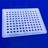 China Custom Lase Cut Rvarious Sizes High Purty Quartz Sheets for sale