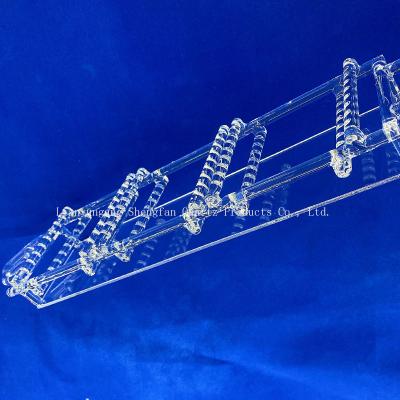 China High Purity Fused Silica Quartz Boat High Temperature Resistant Quartz Boat for Tube Furnace Laboratory Sintering for sale