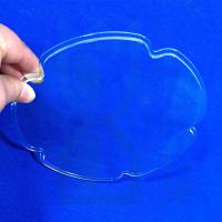 China Custom High Purity UV Fused Silica Quartz Glass  Optical Windows For Electronic Instruments for sale