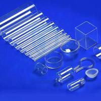 China Custom Large Diameter High Temperature Resistant quartz glass tube price for sale