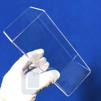 China Corrosion Resistant High Transmittance Quartz Glass Plate with 1100℃ Working Temperature for sale