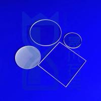 China Factory Custom High Temperature Resistant Ground Quartz Glass Sheet for sale