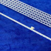 China Factory Custom Corrosion Resistant Transparent Perforated Quartz Sheet for sale