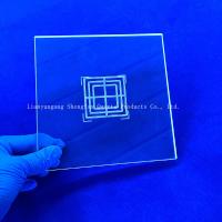 China Custom Made Deep Processing Opaque Transmittance UV Quartz Glass Plate for sale