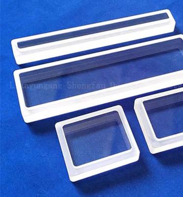 China Factory Custom High Temperature Resistant Transparent Step Quartz Sheet for sale