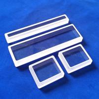 China Factory Custom High Temperature Resistant Transparent Step Quartz Sheet for sale