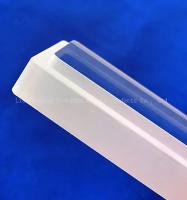 China Factory Custom High Temperature Resistant Transparent Step Quartz Sheet for sale