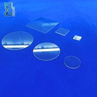 China Custom High Temperature Resistant Ultra-thin Transparent Quartz Sheet Factory for sale