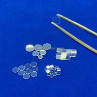 China Laser Cutting Of Ultra-small Size Transparent Quartz Glass for sale