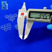 China Laser Cutting Of Ultra-small Size Transparent Quartz Glass for sale