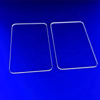 China UV High Light Transmission Corrosion Resistant Square Quartz Glass Sheet for sale