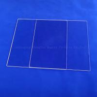 China UV High Light Transmission Corrosion Resistant Square Quartz Glass Sheet for sale
