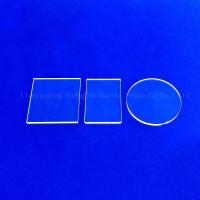 China UV High Light Transmission Corrosion Resistant Square Quartz Glass Sheet for sale